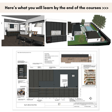 How I use SketchUp + Layout in my interior design workflow – The Little ...