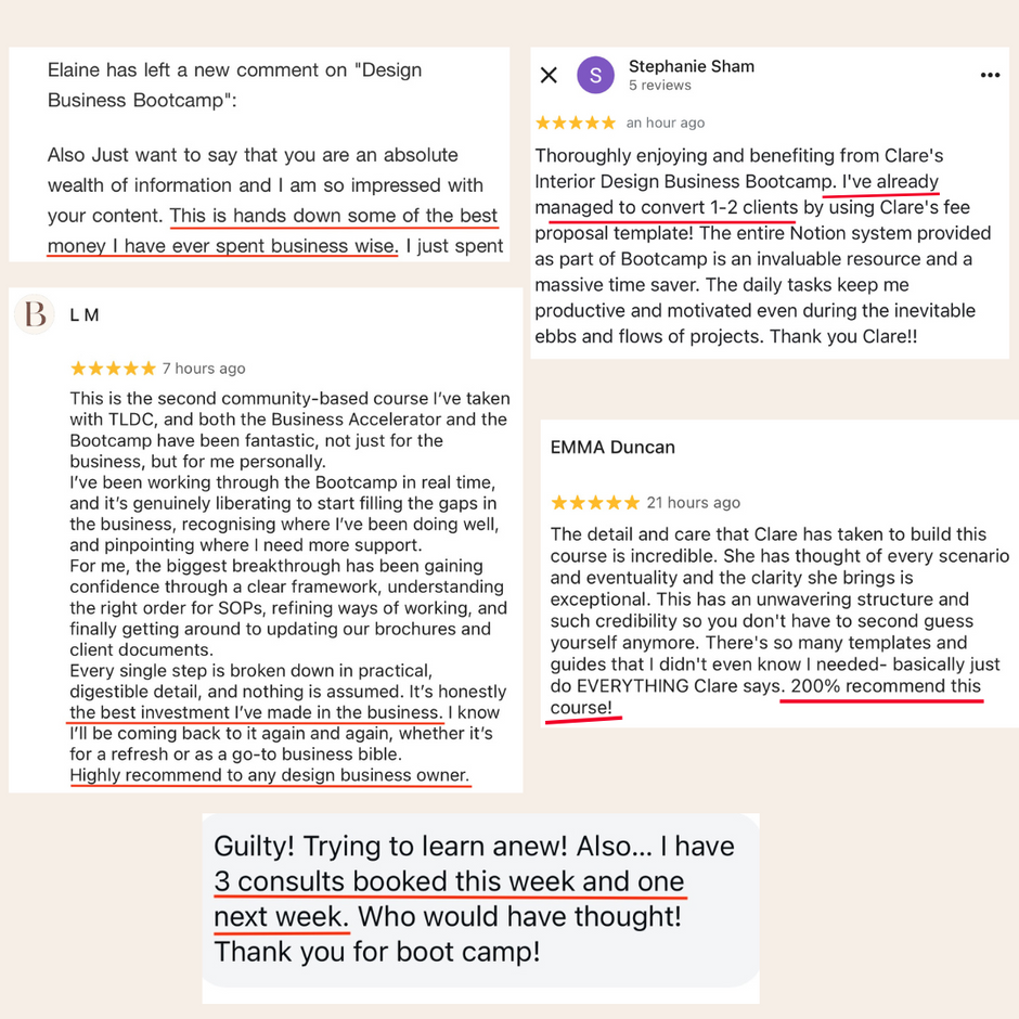 What to include in a client handover folder – The Little Design Corner