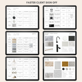 Fixtures and Finishes (FF&E) Schedule Template – The Little Design Corner
