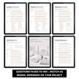 Client Onboarding Questionnaire Template – The Little Design Corner