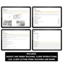 The Client Project Tracker – The Little Design Corner