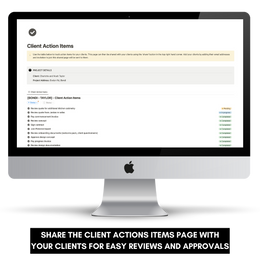 The Client Project Tracker – The Little Design Corner