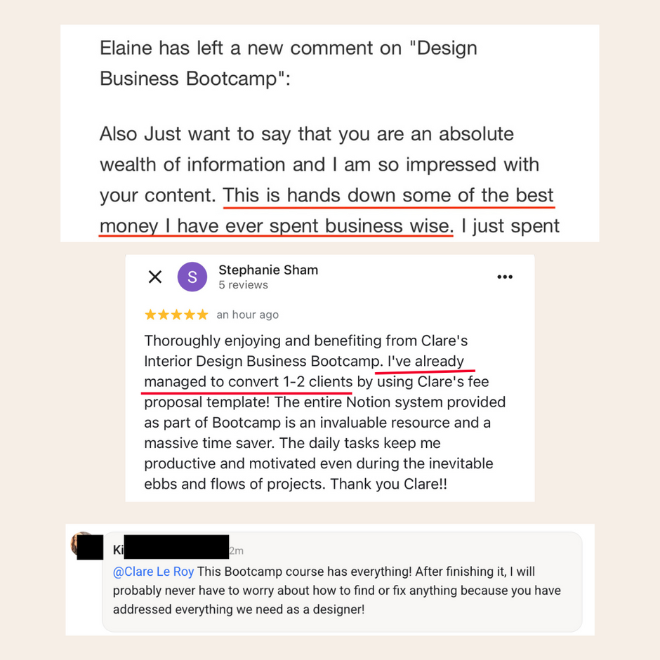 What to include in a client handover folder – The Little Design Corner