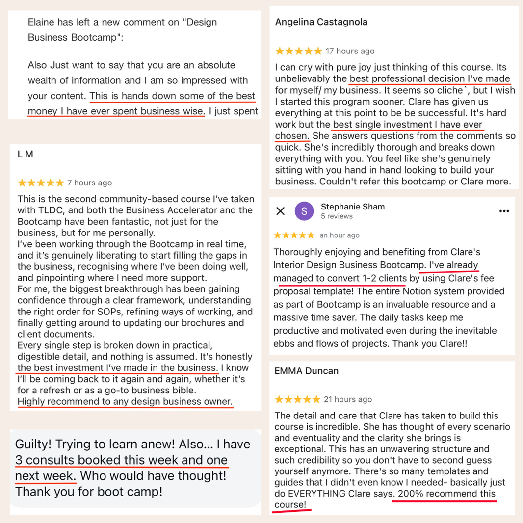 What to include in a client handover folder – The Little Design Corner