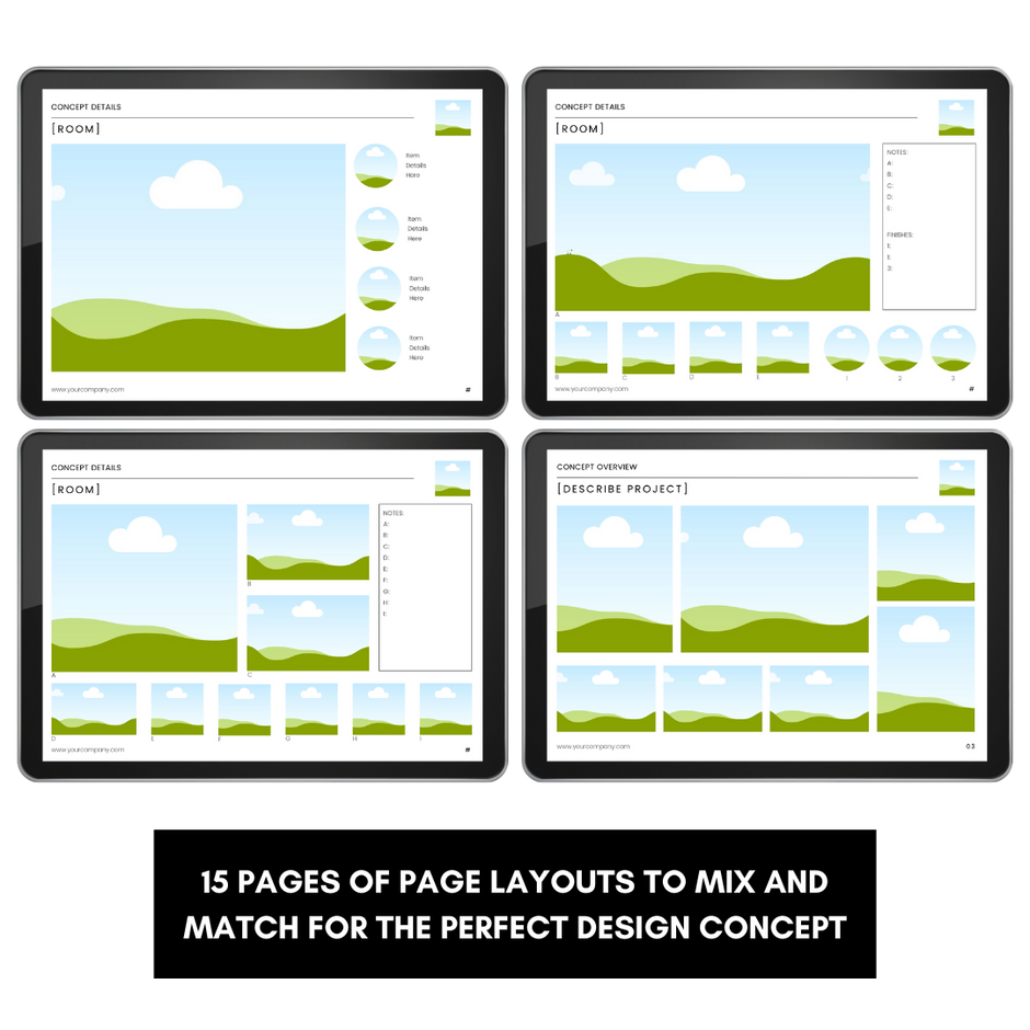 Templates for Designers – The Little Design Corner