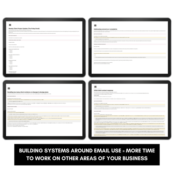 Email Scripts Database for Designers – The Little Design Corner