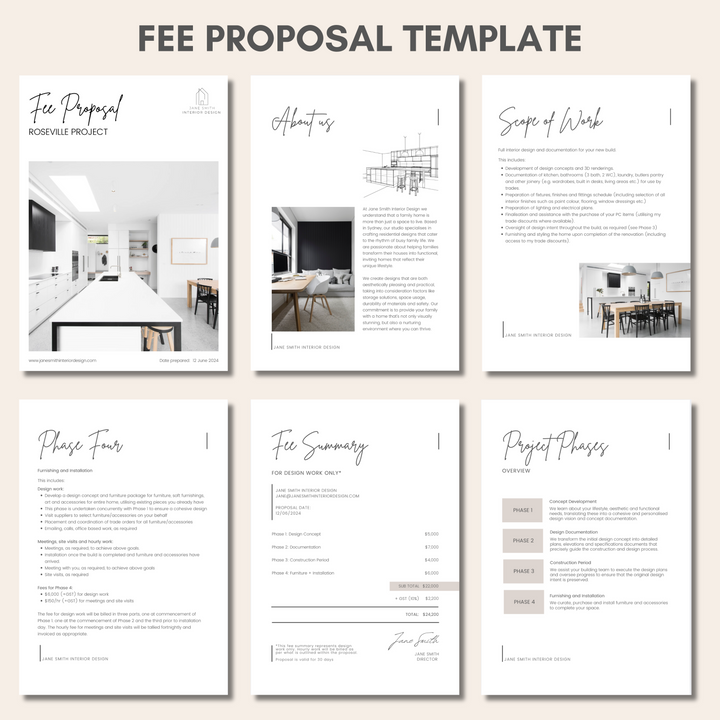 A guide to writing your interior design fee proposal – The Little ...