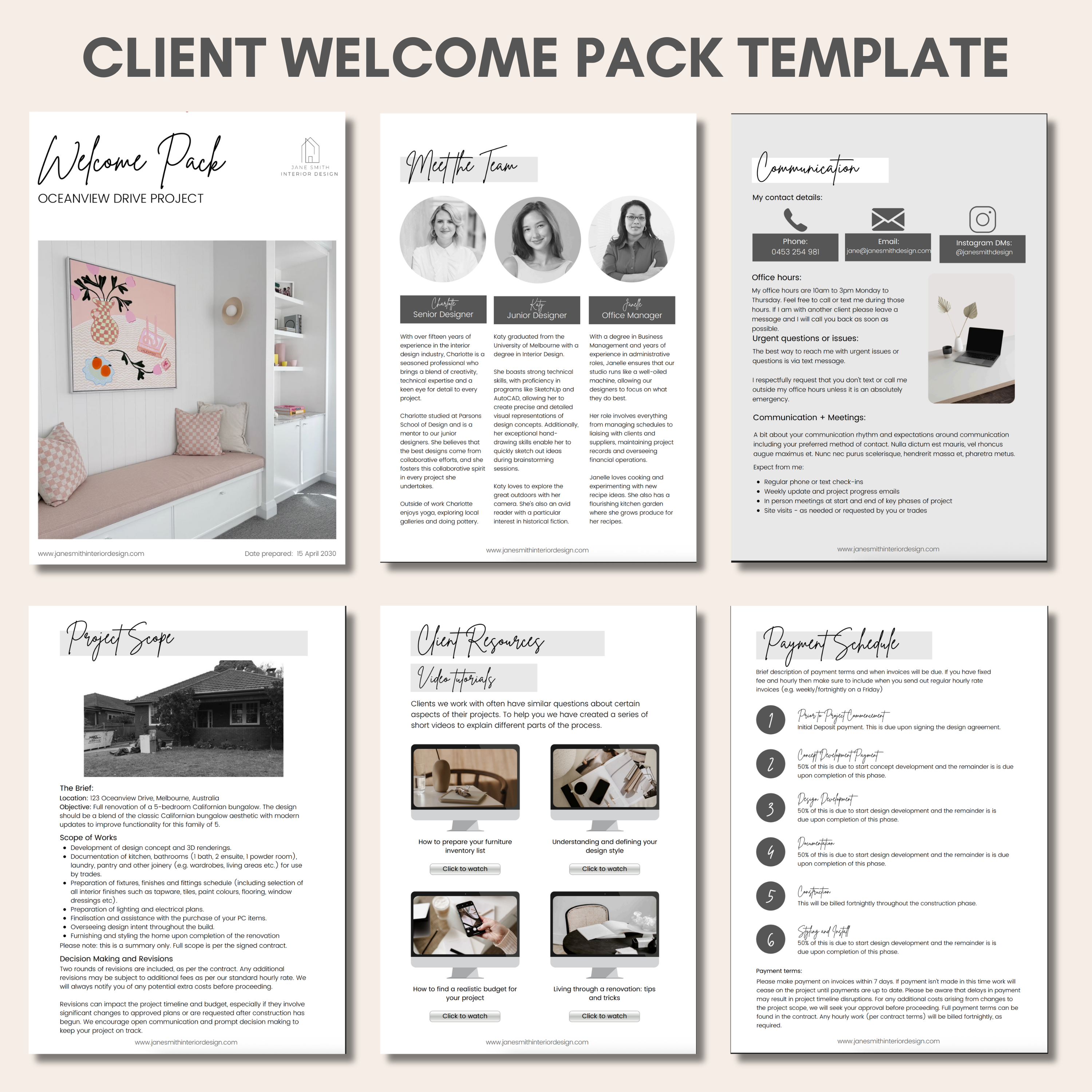 A guide to writing your interior design fee proposal – The Little ...